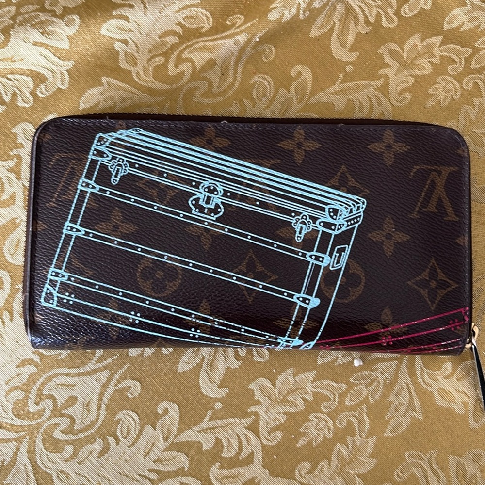 Rare!!! Authentic Louis Vuitton Long Wallet Monogram … - Gem